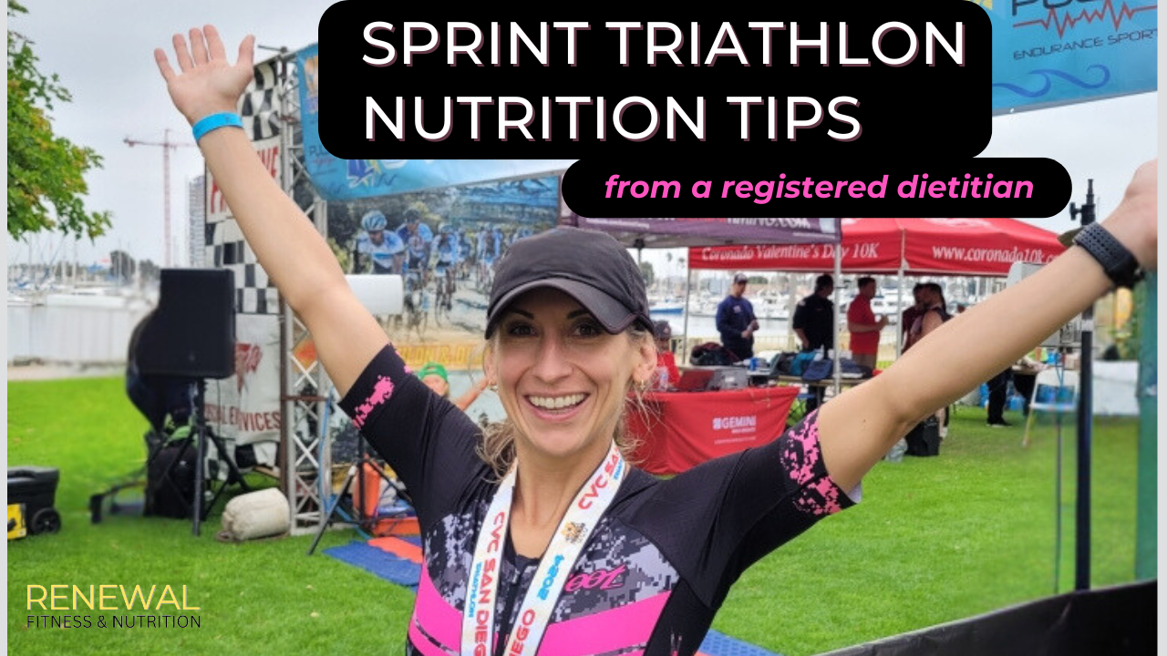 how to eat for a sprint triathlon_registered dietitian_renewal fitness ...